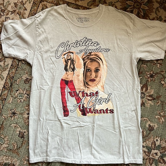 Tops | Christina Aguilera Tee | Poshmark